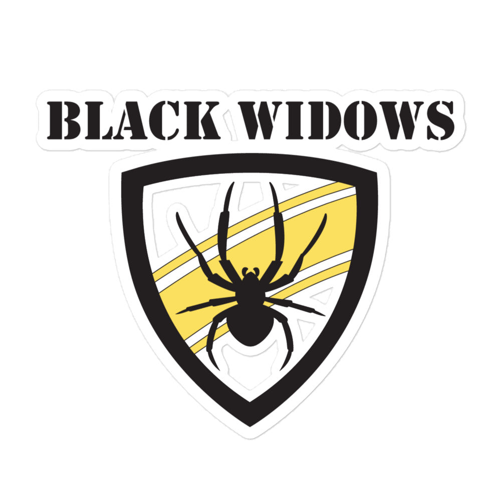 Black Widows Women's Rugby Bubble-free stickers – Tytan Rugby