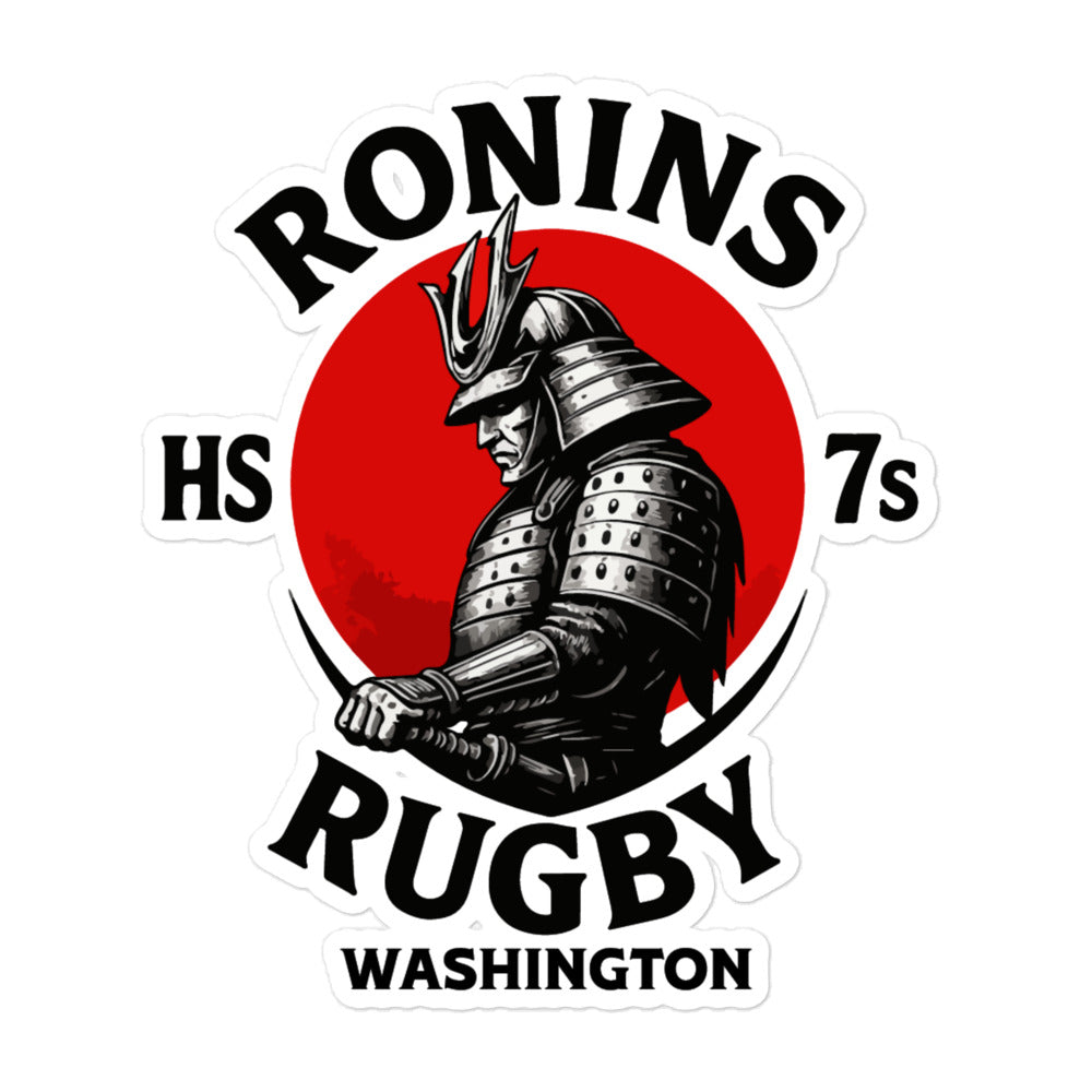 Ronin's HS 7's Rugby Bubble-free stickers – Tytan Rugby