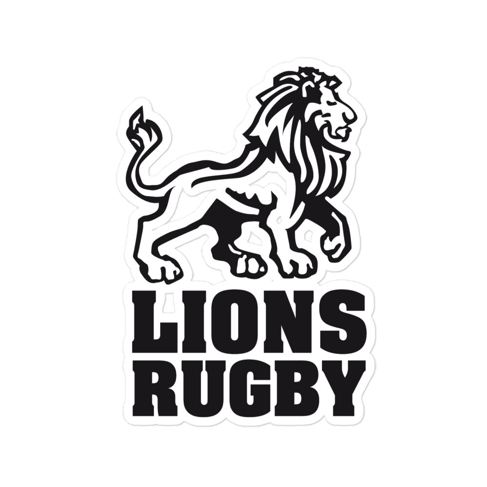 Lions Rugby Bubble-free stickers – Tytan Rugby