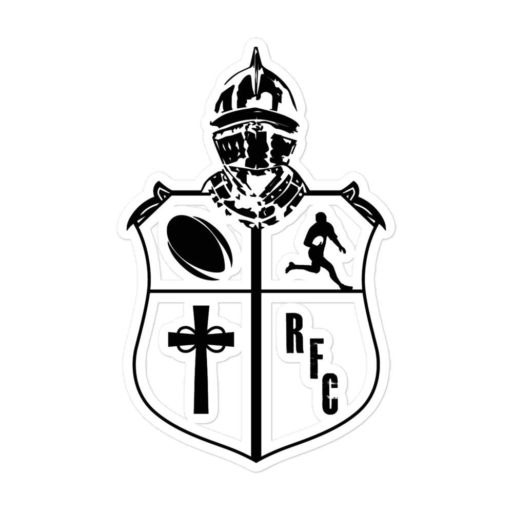 Knights RFC Bubble-free stickers – Tytan Rugby